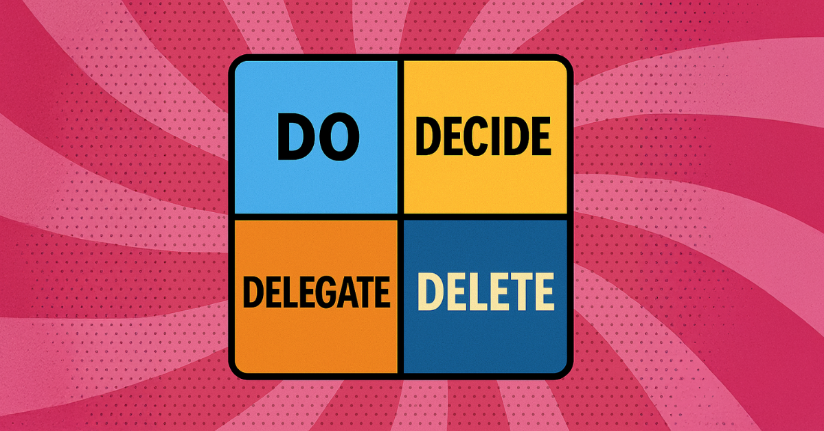 Manage Your Time with the Matrix (Not THAT One!)